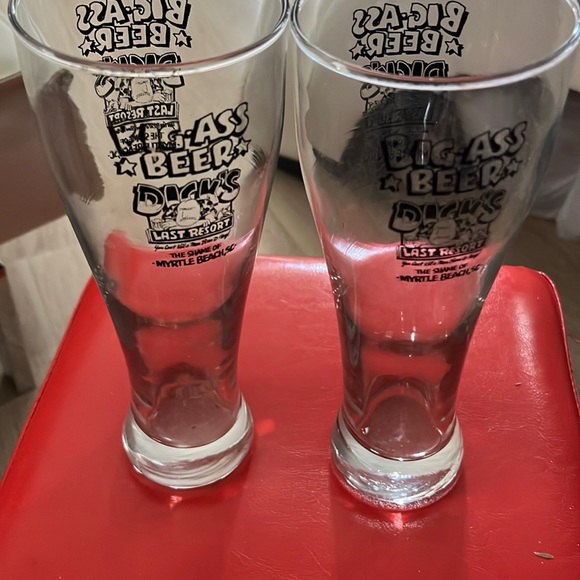 Dicks resort | Dining | Dicks Big Beer Glasses | Poshmark